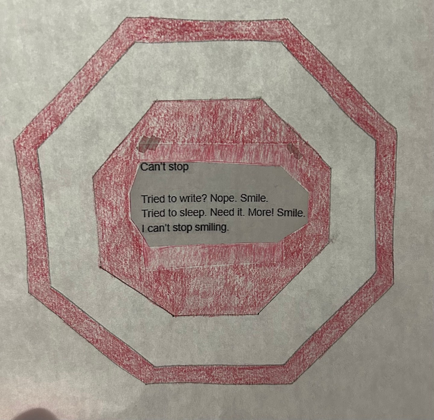 Can’t stop – Poetry & More